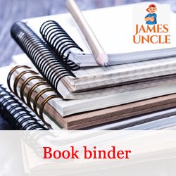 Book binder Mr. Jabinder Sk in Fatepur